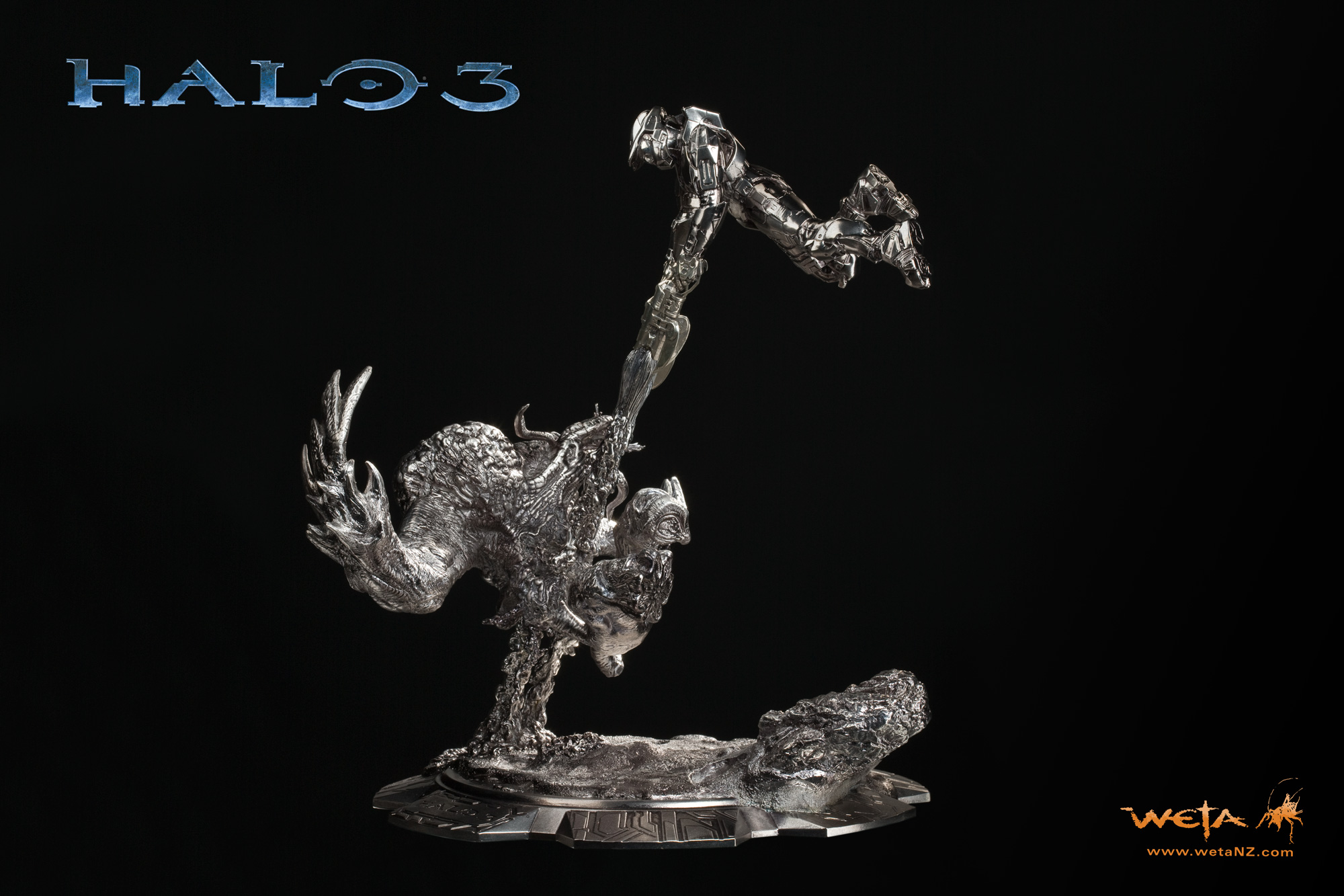 Weta Limited Edition Halo Statues
